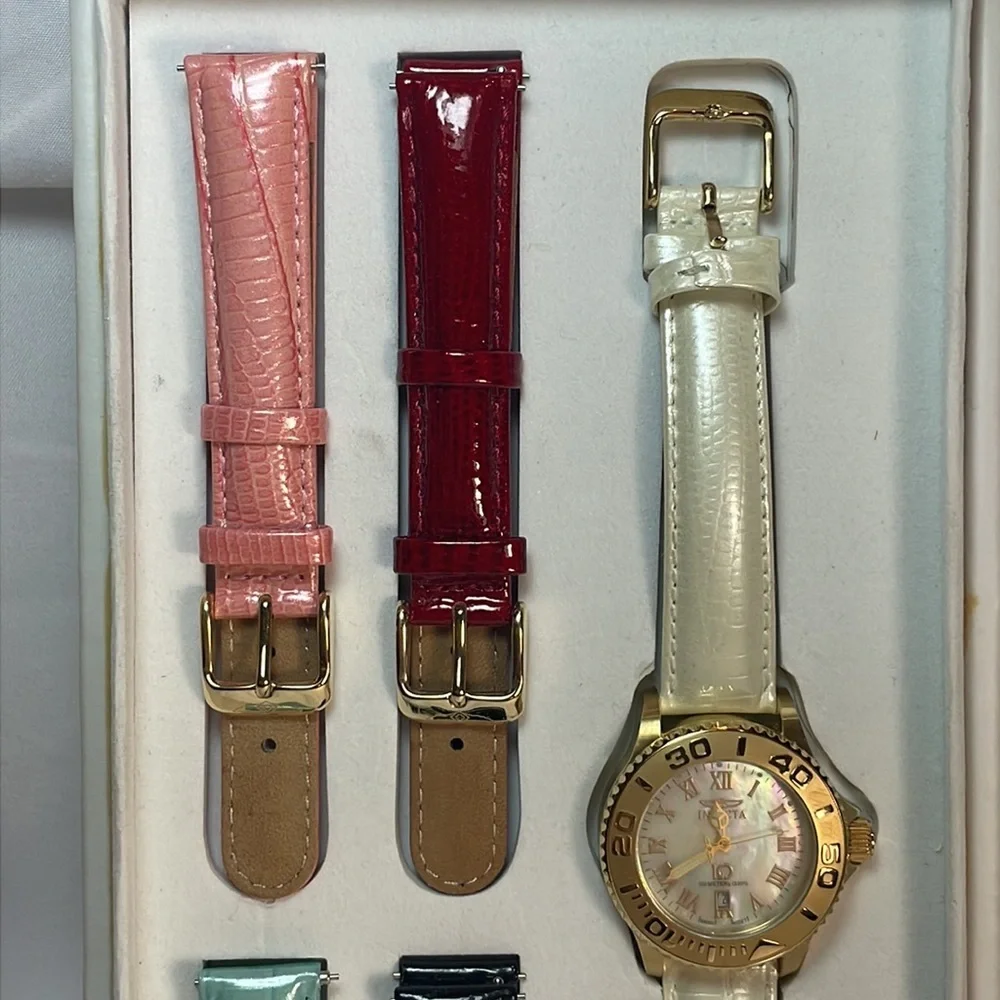 Invicta | Accessories | Invicta Lupah Womens Watch With Mother Of Pearl ...